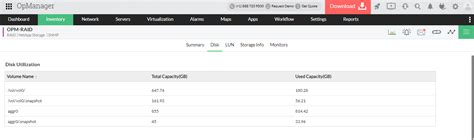 磁盘空间监控软件 磁盘空间监控工具 Manageengine Opmanager