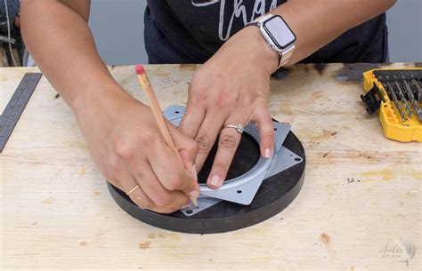 How To Install Lazy Susan Hardware Step By Step Anikas Diy Life