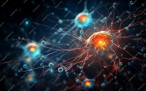Premium Ai Image Neuron Synapse Generative Ai