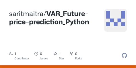 var future price prediction python var future prediction ipynb at main