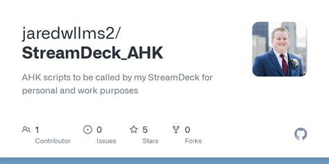 Github Jaredwllms2streamdeckahk Ahk Scripts To Be Called By My Streamdeck For Personal And