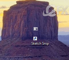 How To Add Snip Sketch App Desktop Shortcut In Windows