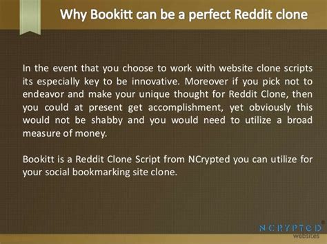 Bookitt A Reddit Clone Script From Ncrypted