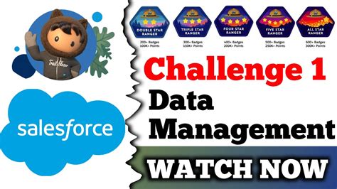 Data Management Salesforce Trailhead Import Data Challenge 1 Youtube