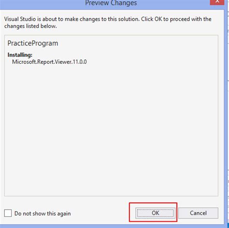 Adding ReportViewer Control Ke Project VB NET C In Visual Studio 2017 Community Edition