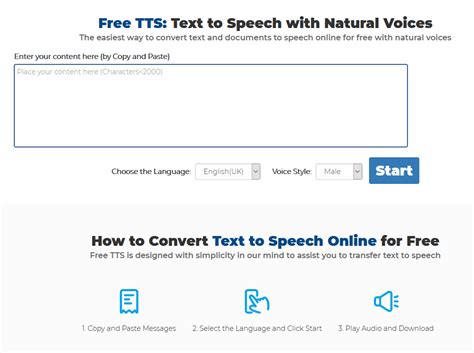 Convert Text To Speech In Different Languages Using This Free Online