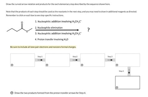 Solved Draw The Curved Arrow Notation And Products For The Chegg