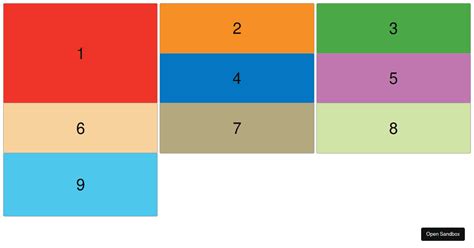 Masonry Grid Codesandbox