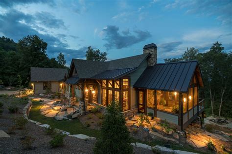 Black Mountain Rustic Modern Farmhouse | ACM Design Architecture & Interiors | Rustic modern ...