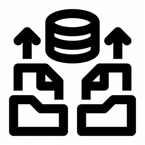 Data Source Load Collection Database Upload Input Icon Download On Iconfinder