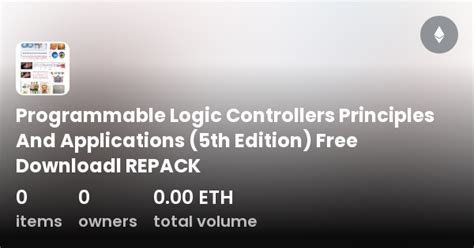 Programmable Logic Controllers Principles And Applications 5th Edition Free Downloadl REPACK