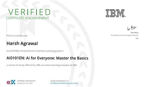 Ai Ibmthink2020 Ibmwatson Edx Harsh Agrawal