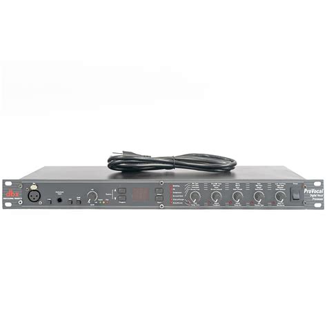 Dbx Pro Vocal Microphone Preamp Digital Vocal Strip With Reverb