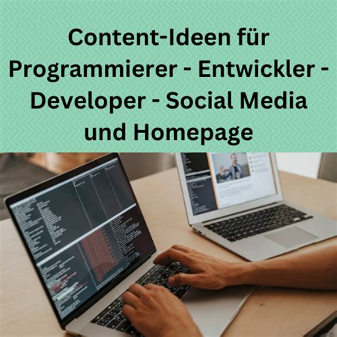 Content Ideen Für Programmierer Entwickler Developer Social Media