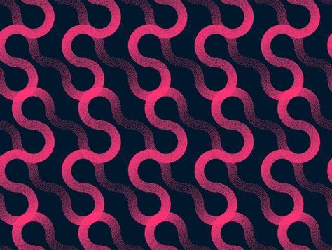 Premium Vector Intricate Smooth Curves Seamless Pattern Trendy Vector Black Purple Abstraction