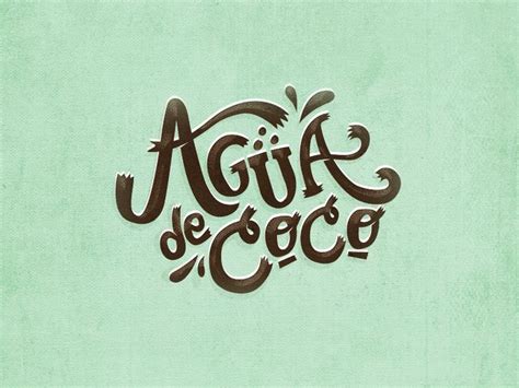 Agua De Coco Calligraphy Font