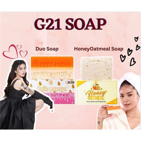 G21 Soap Duo Soap Or Honey Oatmeal Soap Shopee Philippines