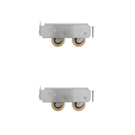 Masteelf 2pcs Sliding Door Pulley Wheel Sliding Roller Replacement