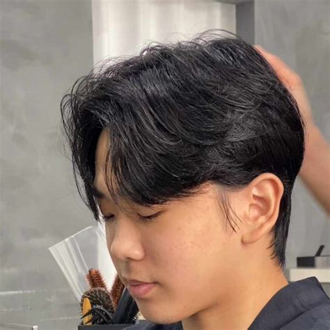 세미리프컷 리프컷 리프펌 리프컷스타일 남자긴머리스타일 남자머리파마 남자머리추천 인천미용실 청라미용실 청라남자머리 데탕트 미용실 네이버 블로그