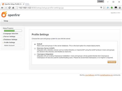 Installation Of OpenFire XMPP Server To Exchange Messages GeoServer 2