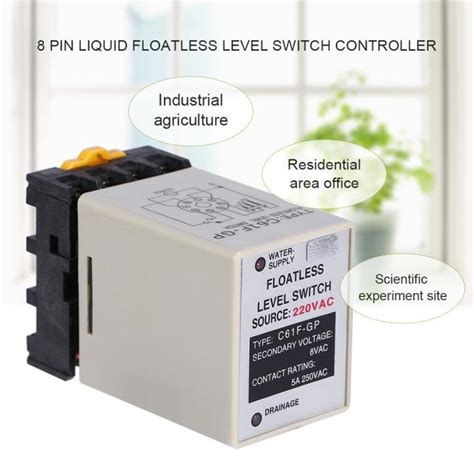 C F GP AC V HZ Liquid Floatless Level Switch Controller With Base Lazada PH