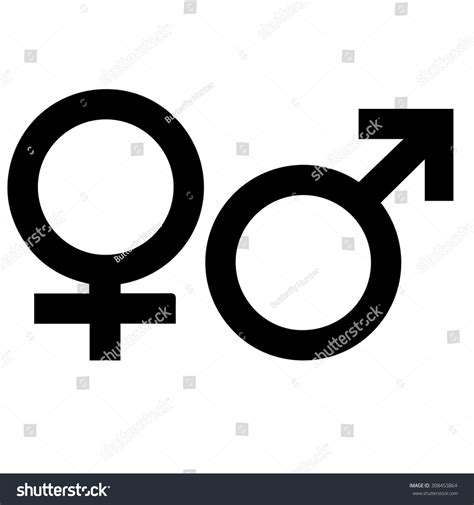 Sex Symbols Isolated On White Background Stock Vector Royalty Free 308453864 Shutterstock