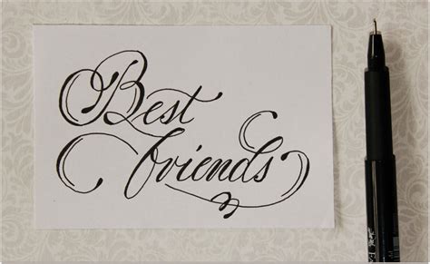 Cursive Fancy Letters How To Write Best Friends Easy