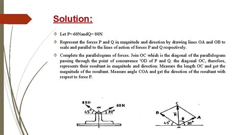 REDUCTION OF COPLANAR FORCES TO A FORCES OR