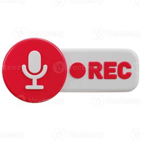 D Voice Recording Live Broadcast Audio Streaming Icon PNG