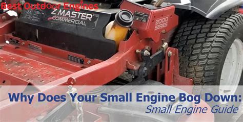 Why is My Small Engine Backfiring? Top Causes and Fixes