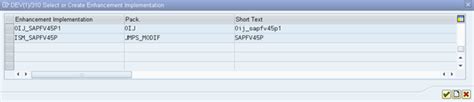Solved Create Enhancement Implementation In Standard Incl Sap