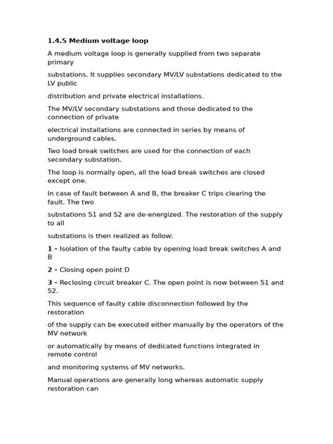 Medium Voltage Loop 102302546 Pdf