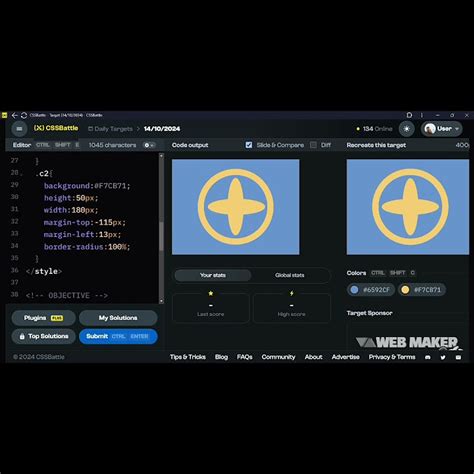 Day 08 Taking On The Ultimate Coding Challenge 💻🔗cssbattle