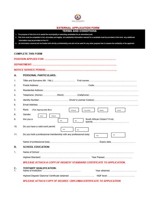 External Application Form July 2024 Pdf Justice Crime And Violence