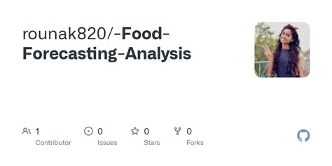 Github Rounak820 Food Forecasting Analysis