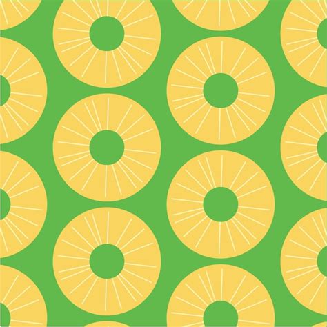 Premium Vector Pineapple Slice