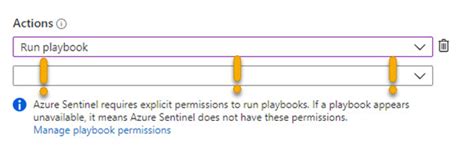 solution azure sentinel caller is missing required playbook