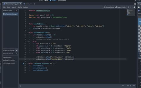 How To Make Character Face The Same Direction After Moving Rgodot