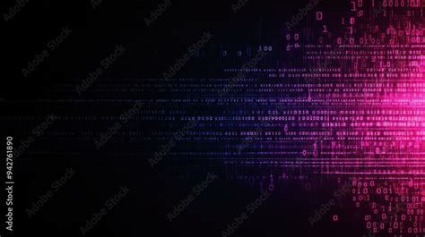 Experience The Thrill Of A Digital Hackathon With An Abstract Binary