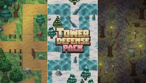 Tower Defense Terrains GameDev Market