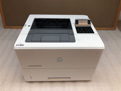 Used Hp Laserjet Enterprise M506 Mono Laser Printer With Toner 37k Pgs