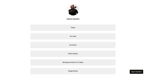 React Codesandbox
