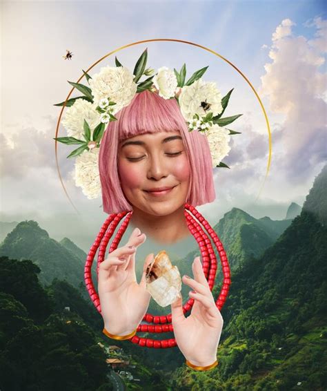 Premium Photo Mesmerizing Scenery Of Green Mountains With Cloudy Sky Background