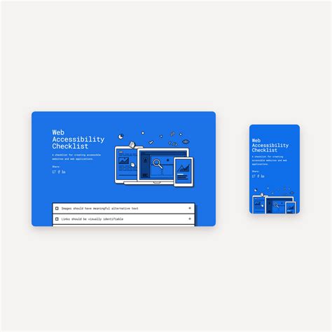 Web Accessibility Checklist The Responsive