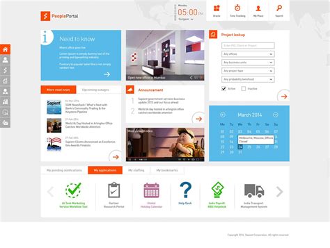 Sharepoint Intranet On Behance Sharepoint Intranet Sharepoint Design Sharepoint