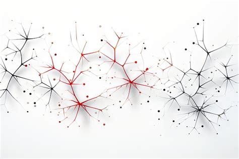 Premium Ai Image Premium Background Design With White Line Neural Pattern Texture In Luxury