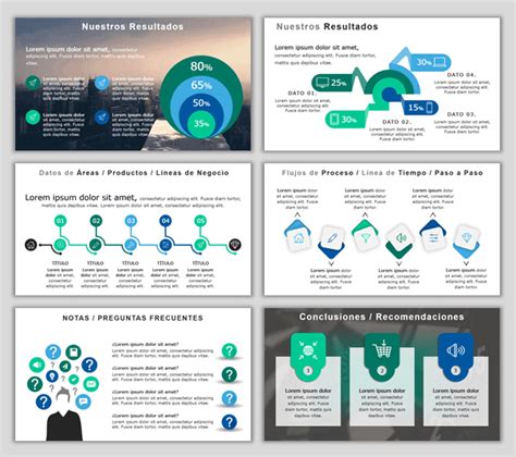 Plantillas Power Point Para Presentaciones Ejecutivas Financial Report