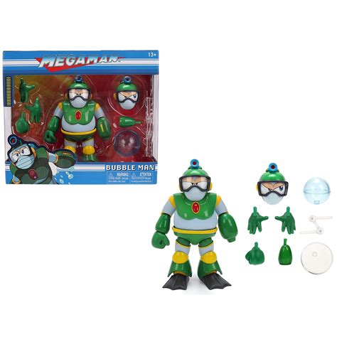 Bubble Man 5 Moveable Figure Deluxe Version With Accessories And