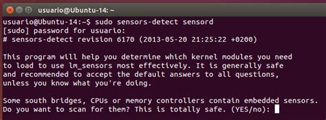 Lm Sensors Ubuntu LTS Trastetes