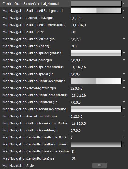 Silverlight Map Styling The Mapnavigation Telerik Ui For Silverlight